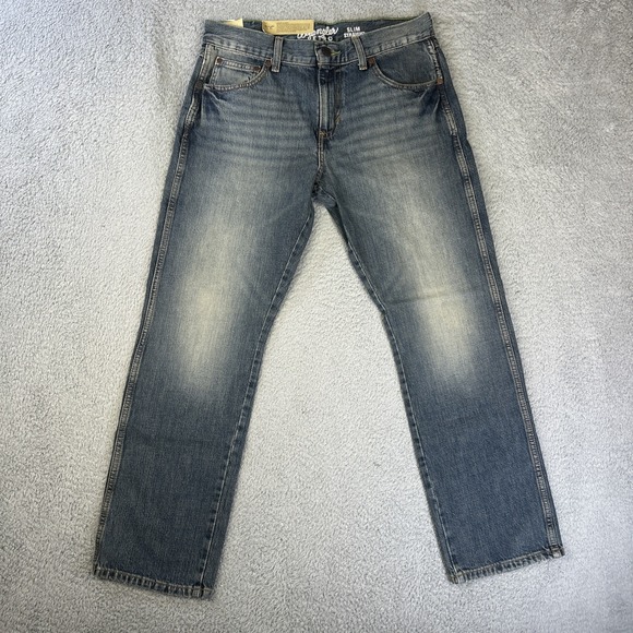 Wrangler | Jeans | Wrangler Retro Jeans Mens 33x3 Blue Denim Pants Slim ...